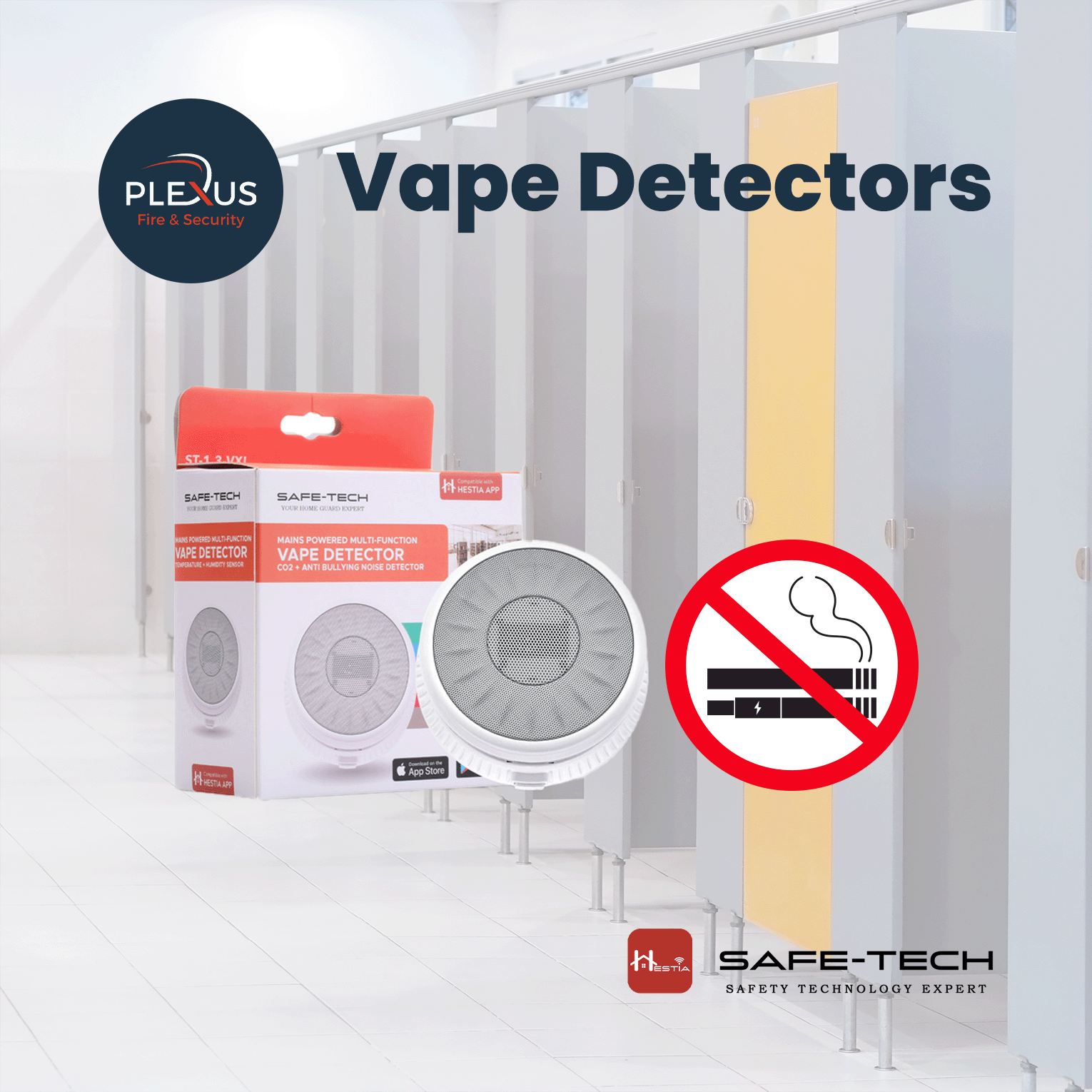 Plexus FS Launches Innovative Vape Detectors - Plexus Fire & Security